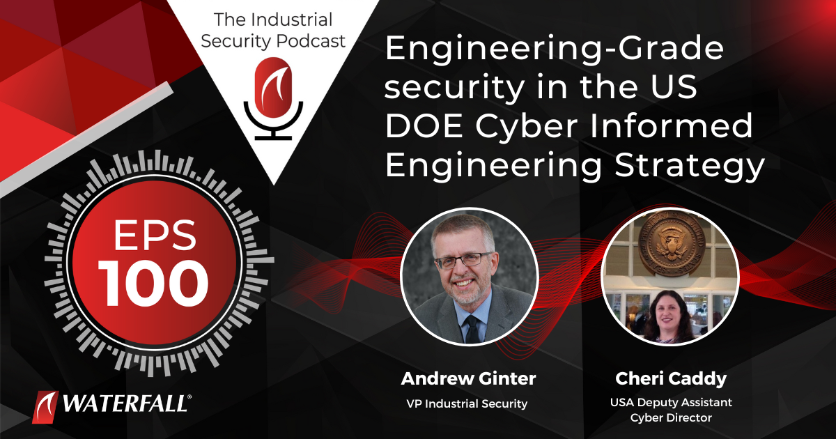 Cyber Informed Engineering – Interview with Cheri Caddy